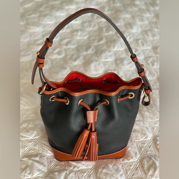 Dooney & Bourke | Bags | Dooney And Bourke Pebble Small Drawstring Bag ...